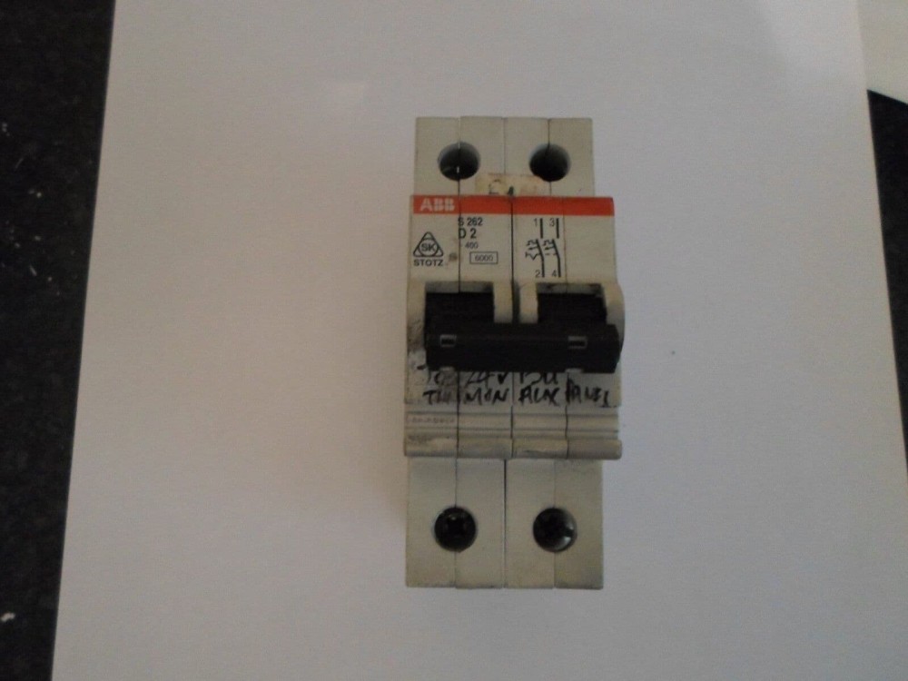 IMO D2 2 AMP C10D1N02 DOUBLE POLE MCB CIRCUIT BREAKER