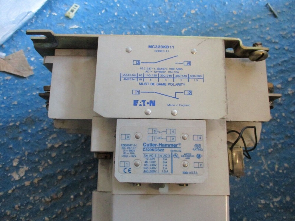 EATON CUTLER HAMMER MCE15NN SERIES A1 SIZE N 75KW CONTACTOR