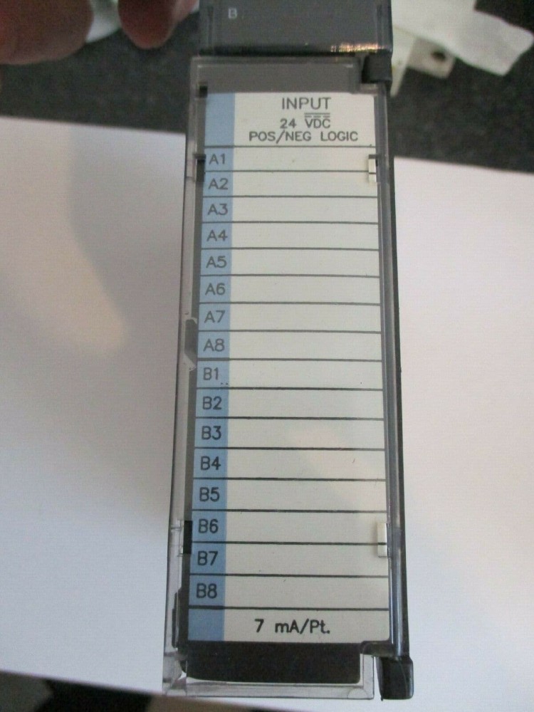 GE FANUC IC693MDL645D INPUT MODULE 24V DC 16 POINT POSITIVE/NEGATIVE LOGIC