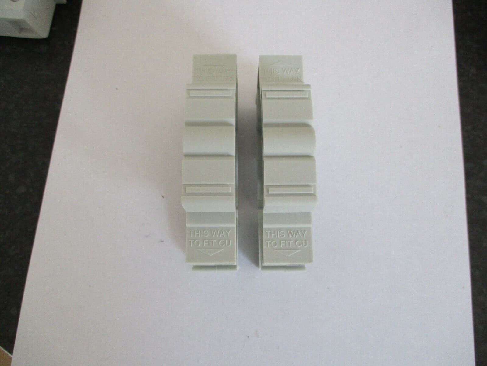 2 X NEW HAGER JK01B CONSUMER UNIT BLANKS