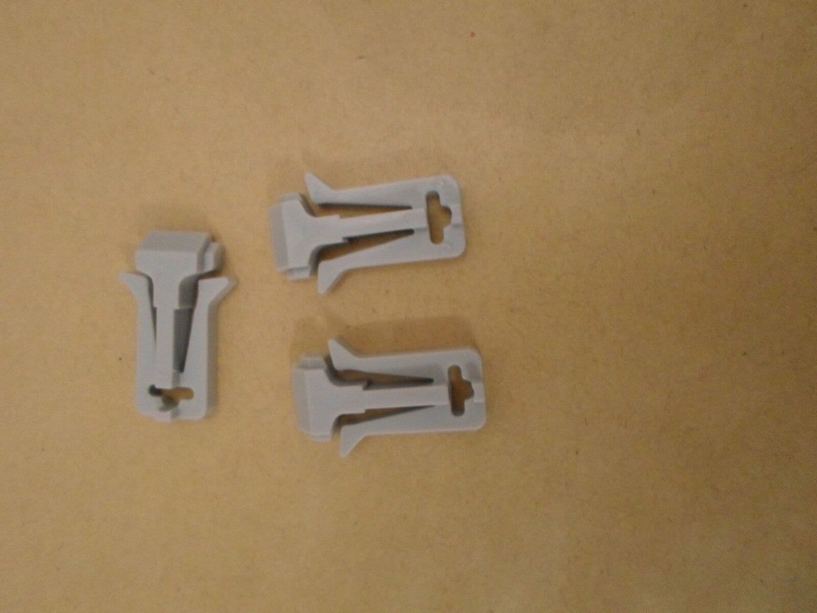 5 x DIN RAIL CLIPS FOR SQUARE D KQ/ DOM / SQO MCB CIRCUIT BREAKERS