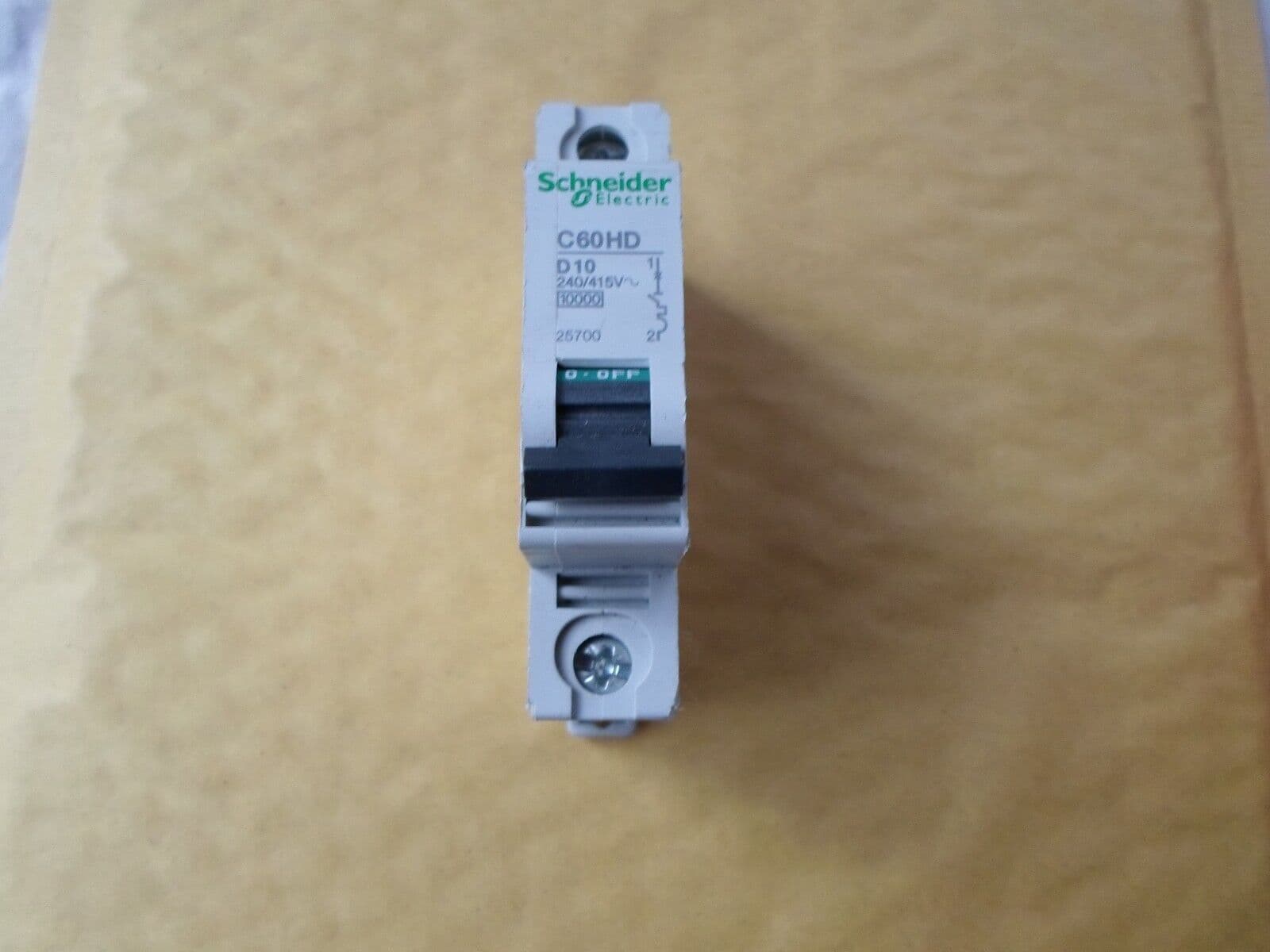 5 x DIN RAIL CLIPS FOR SQUARE D KQ/ DOM / SQO MCB CIRCUIT BREAKERS