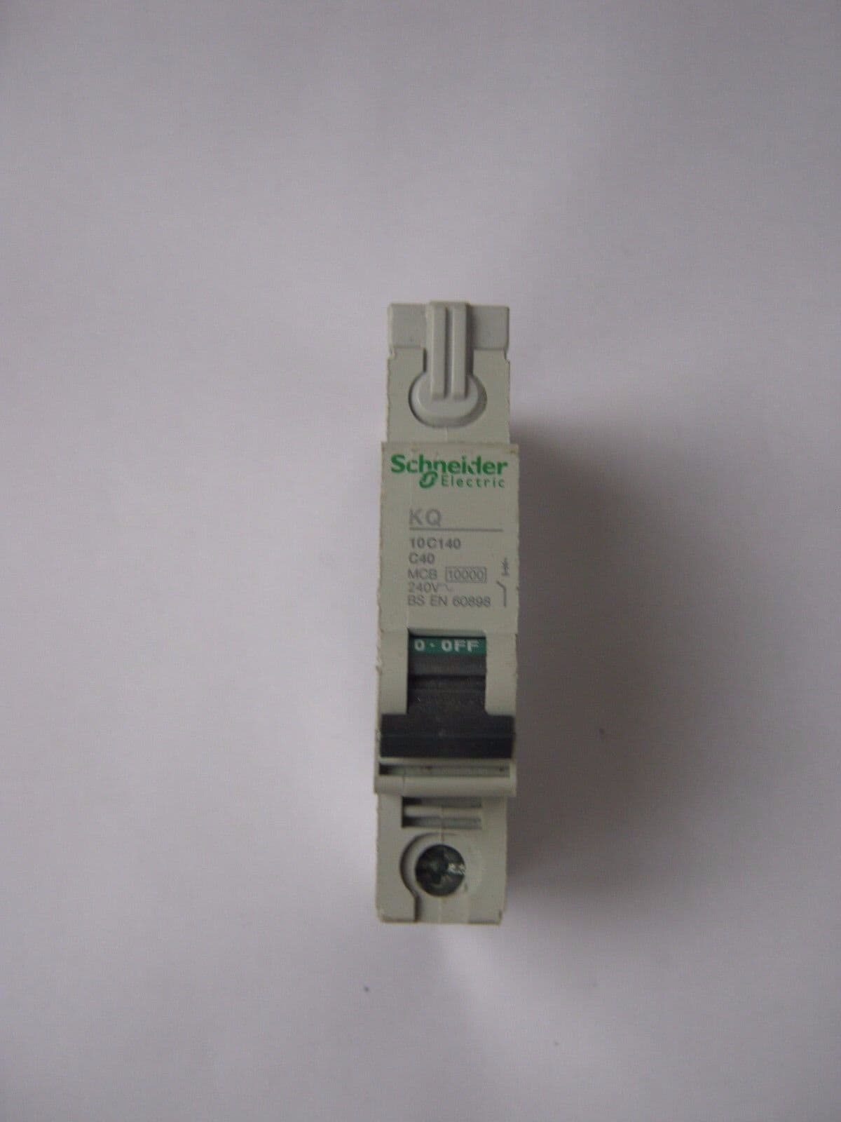 5 x DIN RAIL CLIPS FOR SQUARE D KQ/ DOM / SQO MCB CIRCUIT BREAKERS