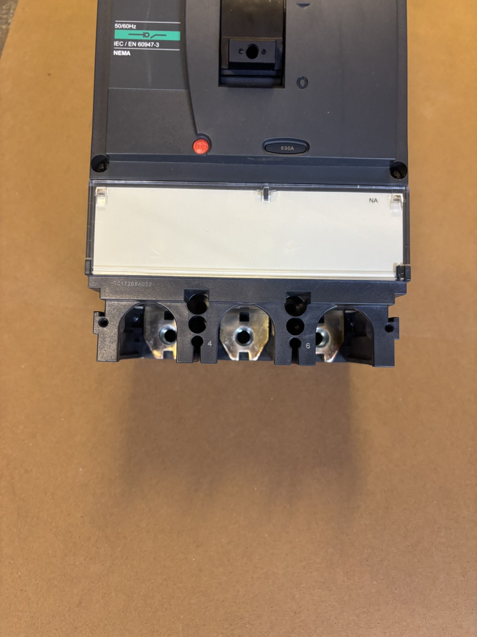 SCHNEIDER NSX 160F TM 125D 125 AMP MGP1253 ADJUSTABLE MCCB CIRCUIT BREAKER
