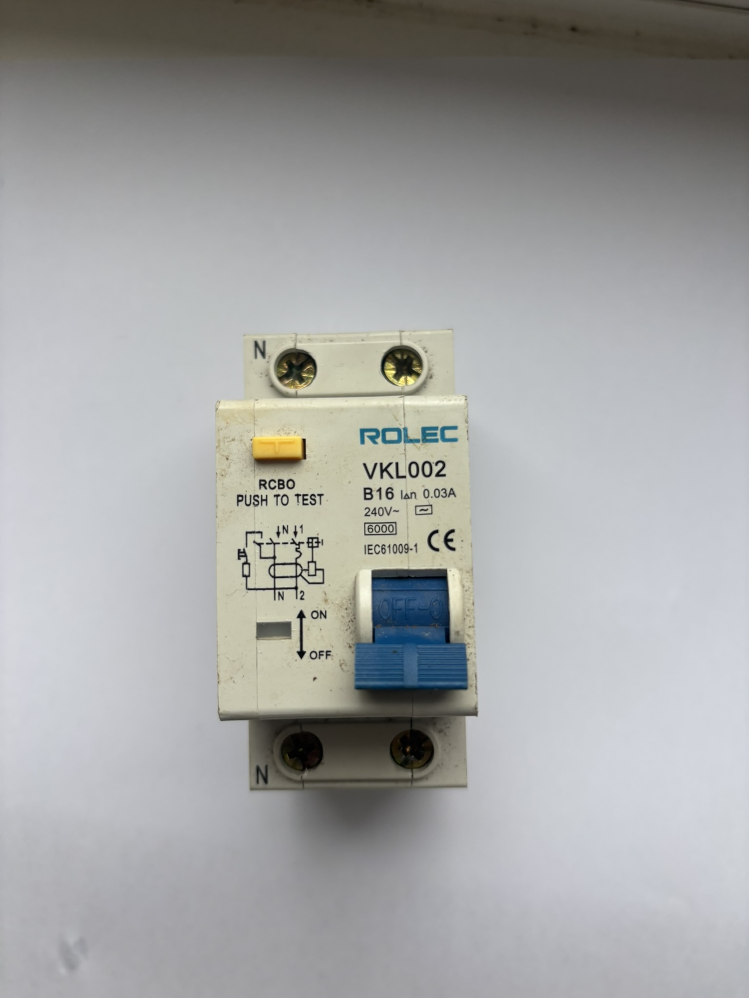 IMO D2 2 AMP C10D1N02 DOUBLE POLE MCB CIRCUIT BREAKER