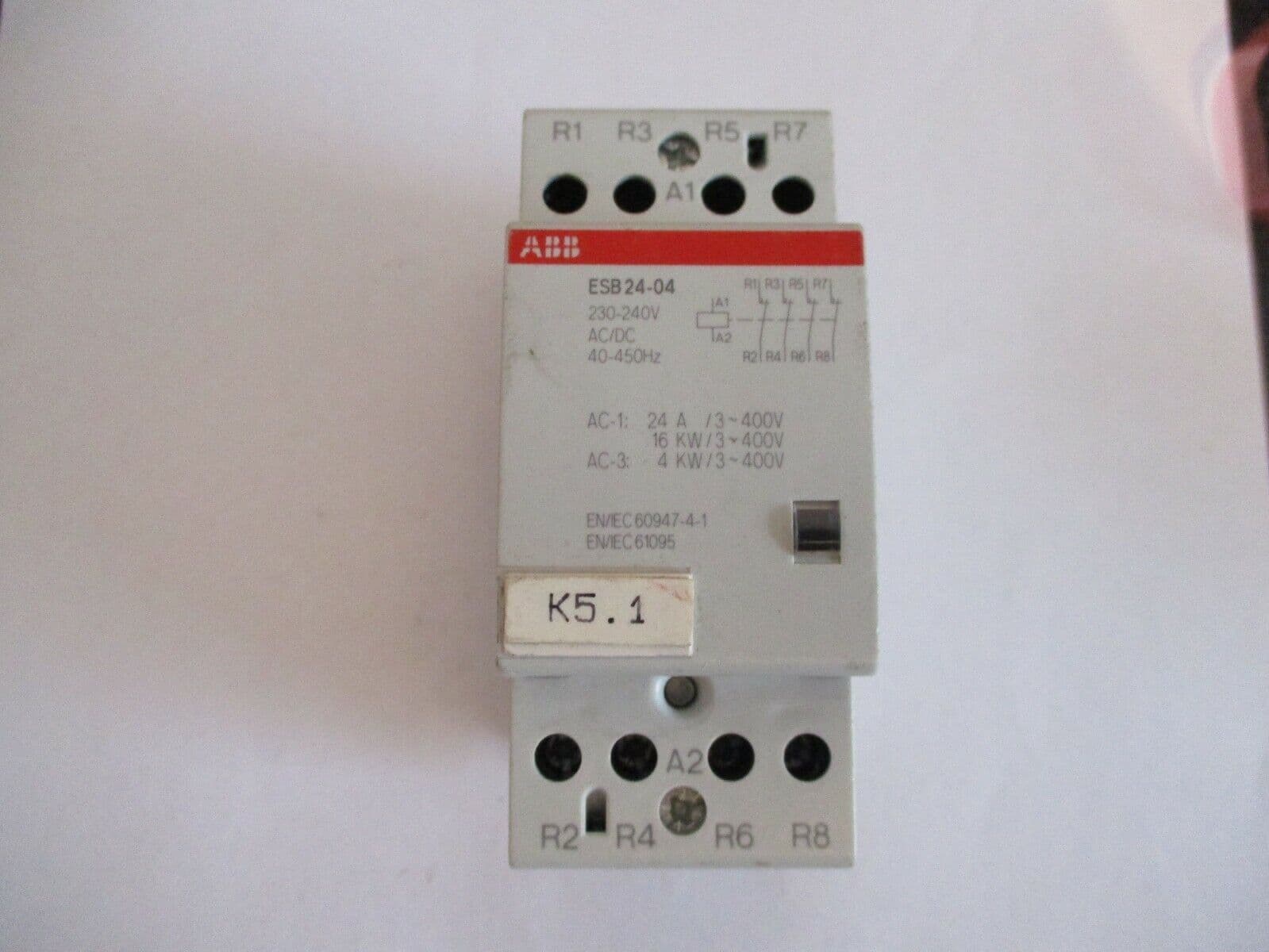 ABB ESB24-04 230-240V AC/DC CONTACTOR