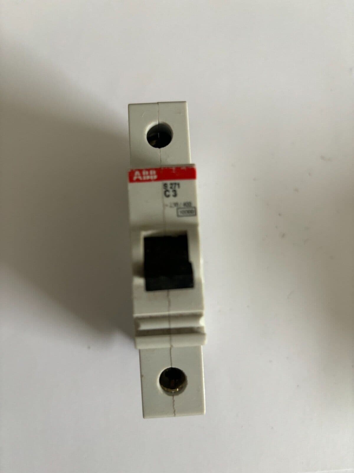ABB S271 C3 3 AMP 10KA SINGLE POLE MCB CIRCUIT BREAKER