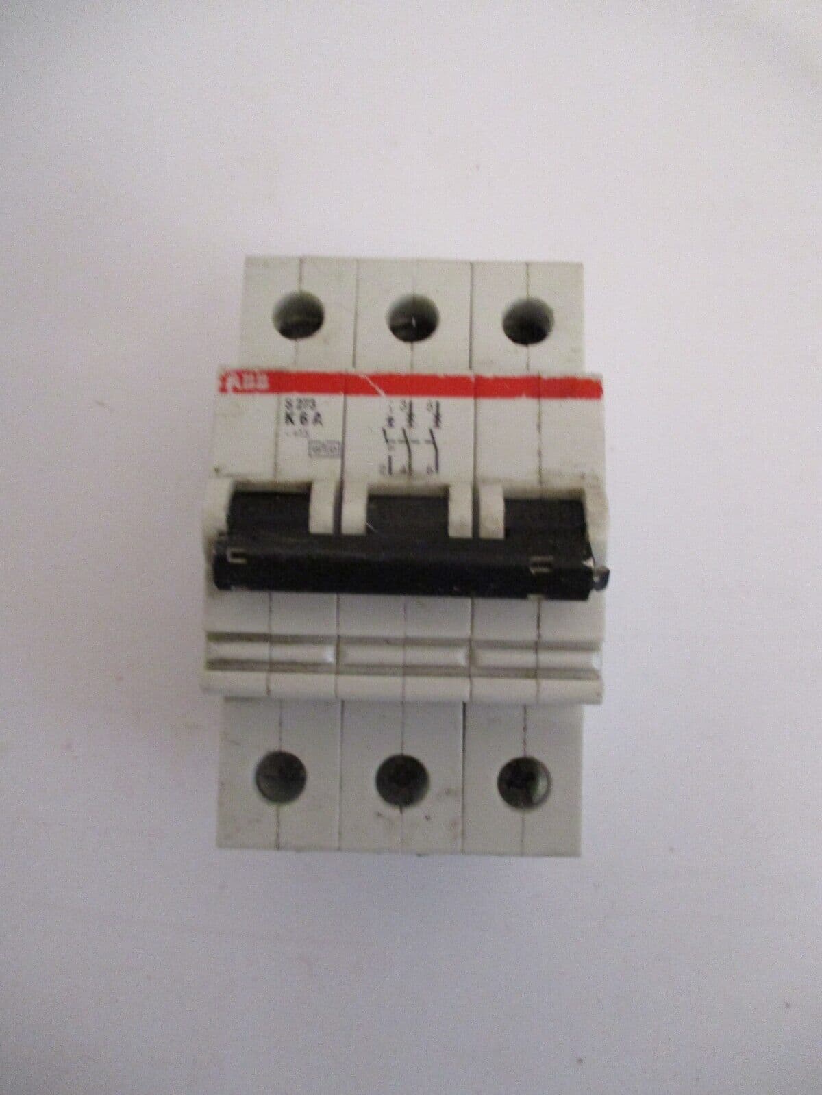 ABB STOTZ S273 K6A 6 AMP 6KA TRIPLE POLE MCB CIRCUIT BREAKER