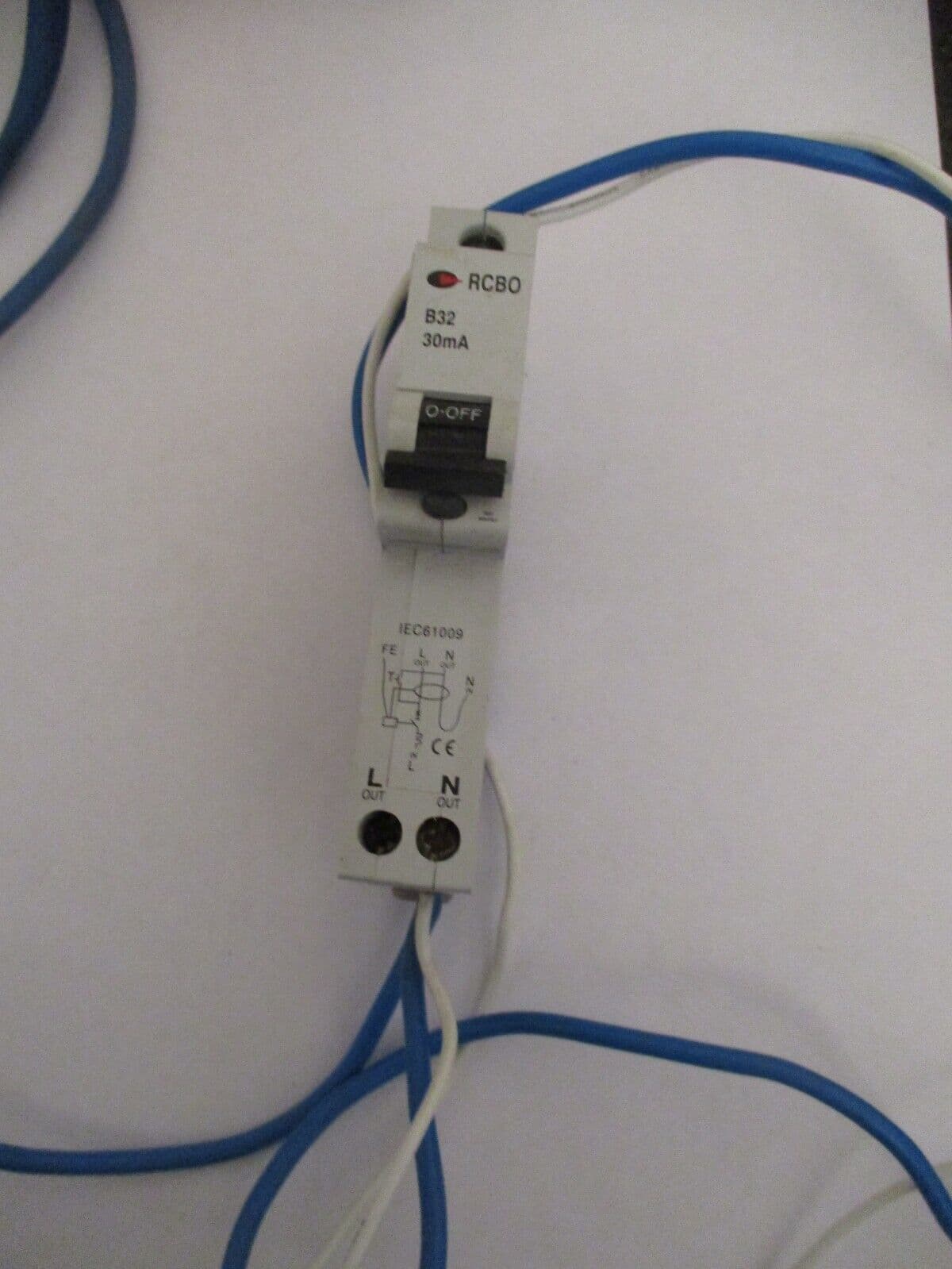 CGD LEWDEN B32 32 AMP 30mA RCBO 32/30 6KA SINGLE POLE RCBO CIRCUIT BREAKER