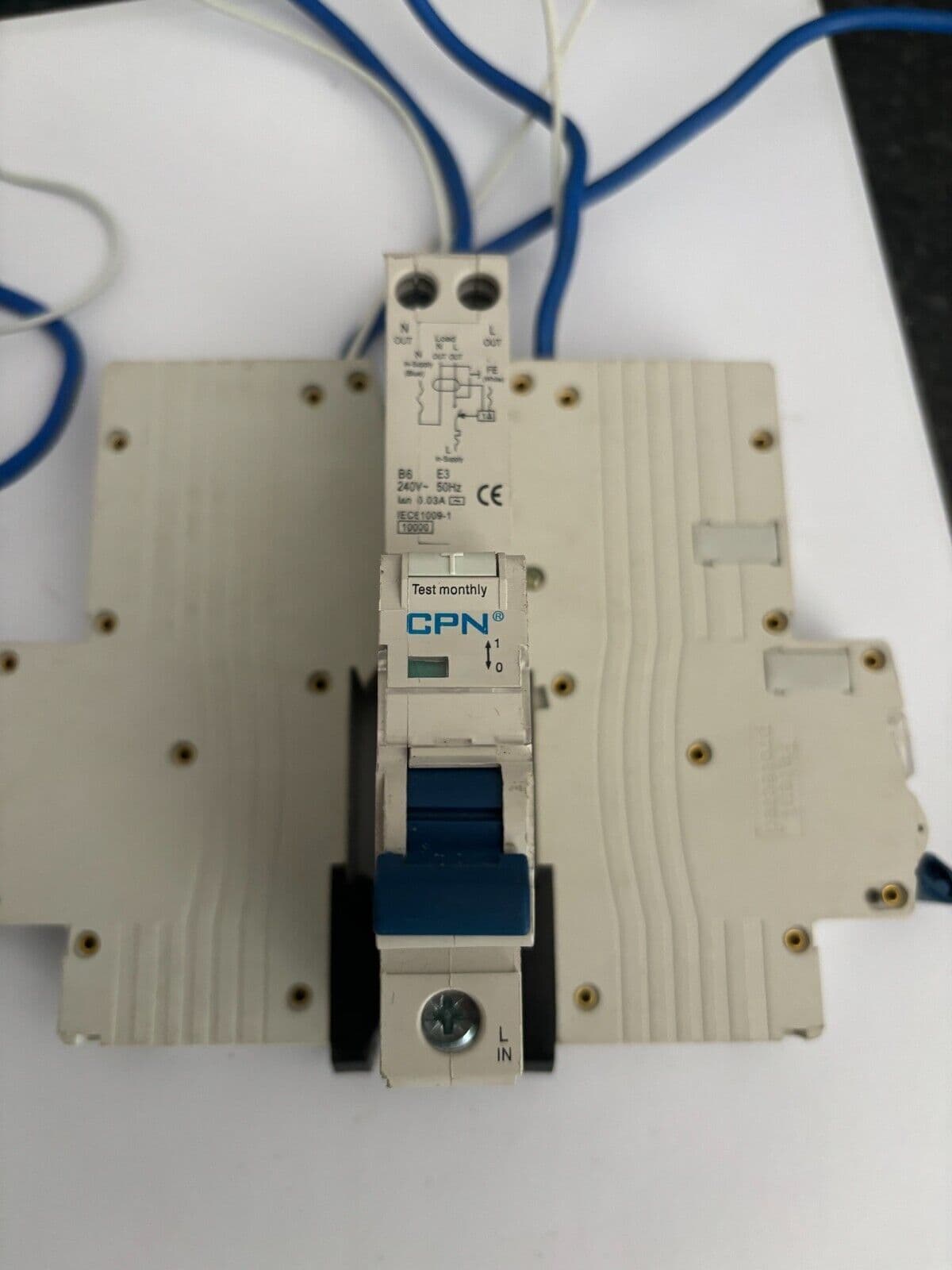 CPN B6 6 AMP 10KA ROH106B/030 SINGLE POLE RCBO CIRCUIT BREAKER