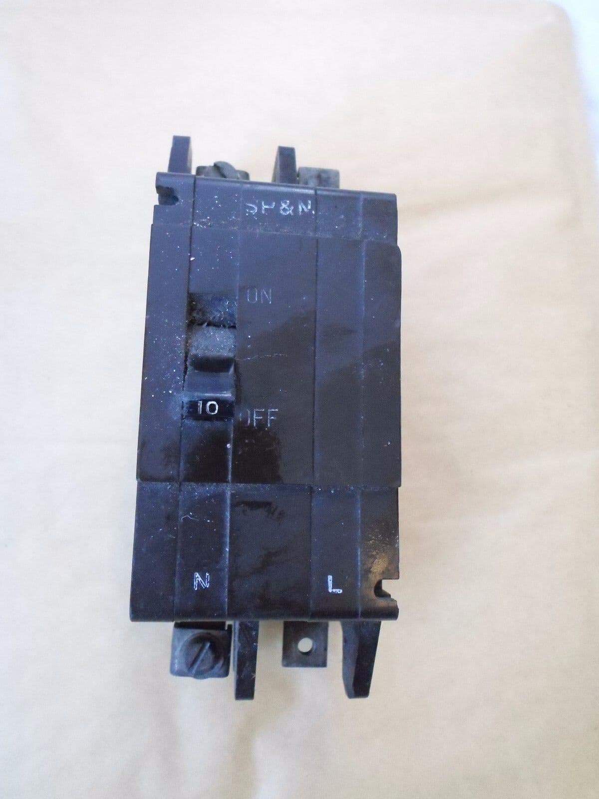 CRABTREE C50 10 AMP DOUBLE POLE MCB CIRCUIT BREAKER