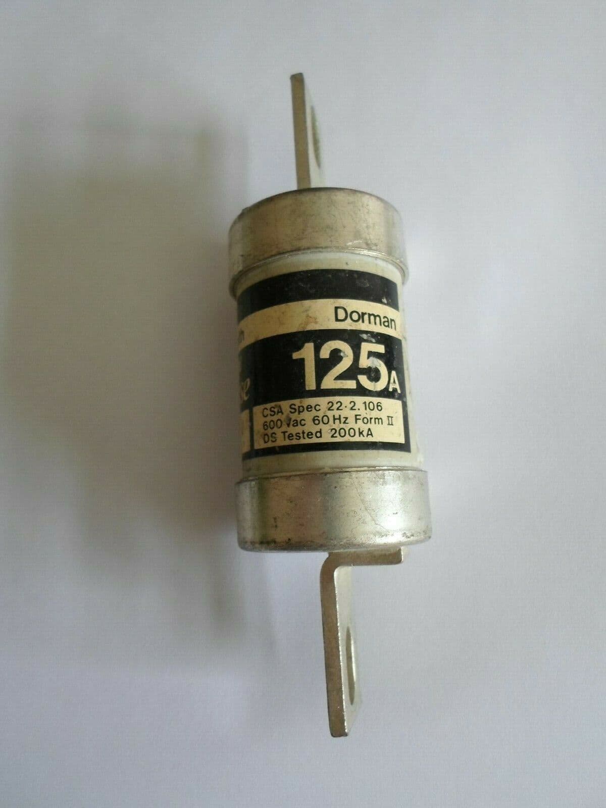 DORMAN SMITH 125 AMP DD 125 SUPERFUSE BS88 FUSE