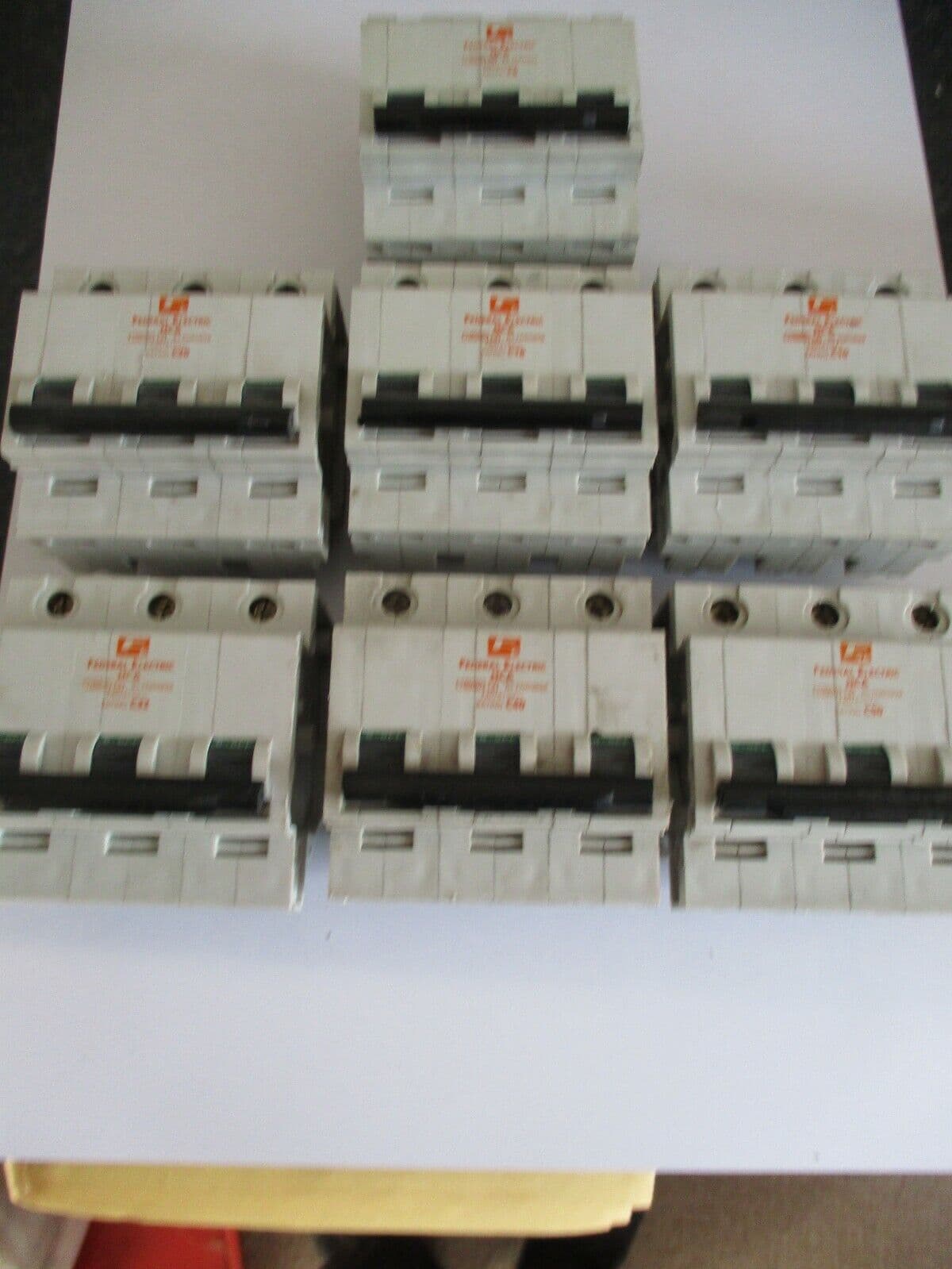 FEDERAL ELECTRIC HCA C6 C10 C16 C20 C32 C40 C50 C63 10KA TRIPLE POLE MCBS
