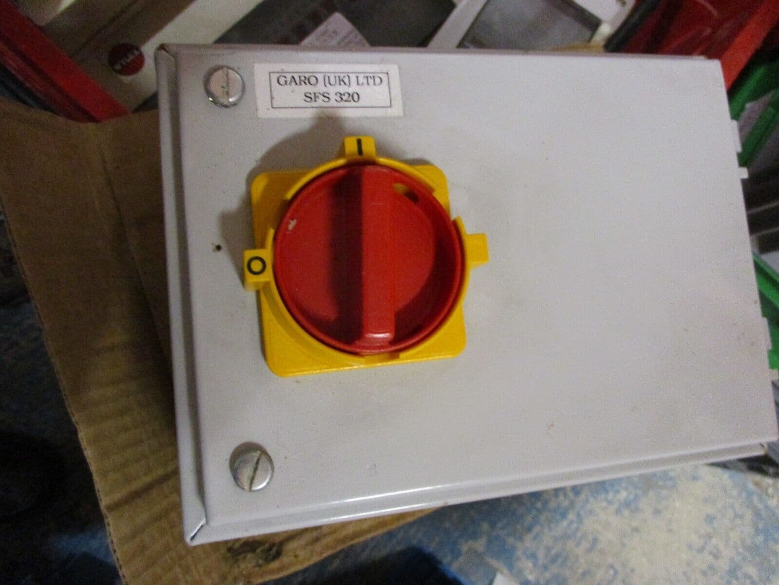 GARO SFS 320 3 POLE PLUS NEUTRAL 20 AMP SWITCHFUSE