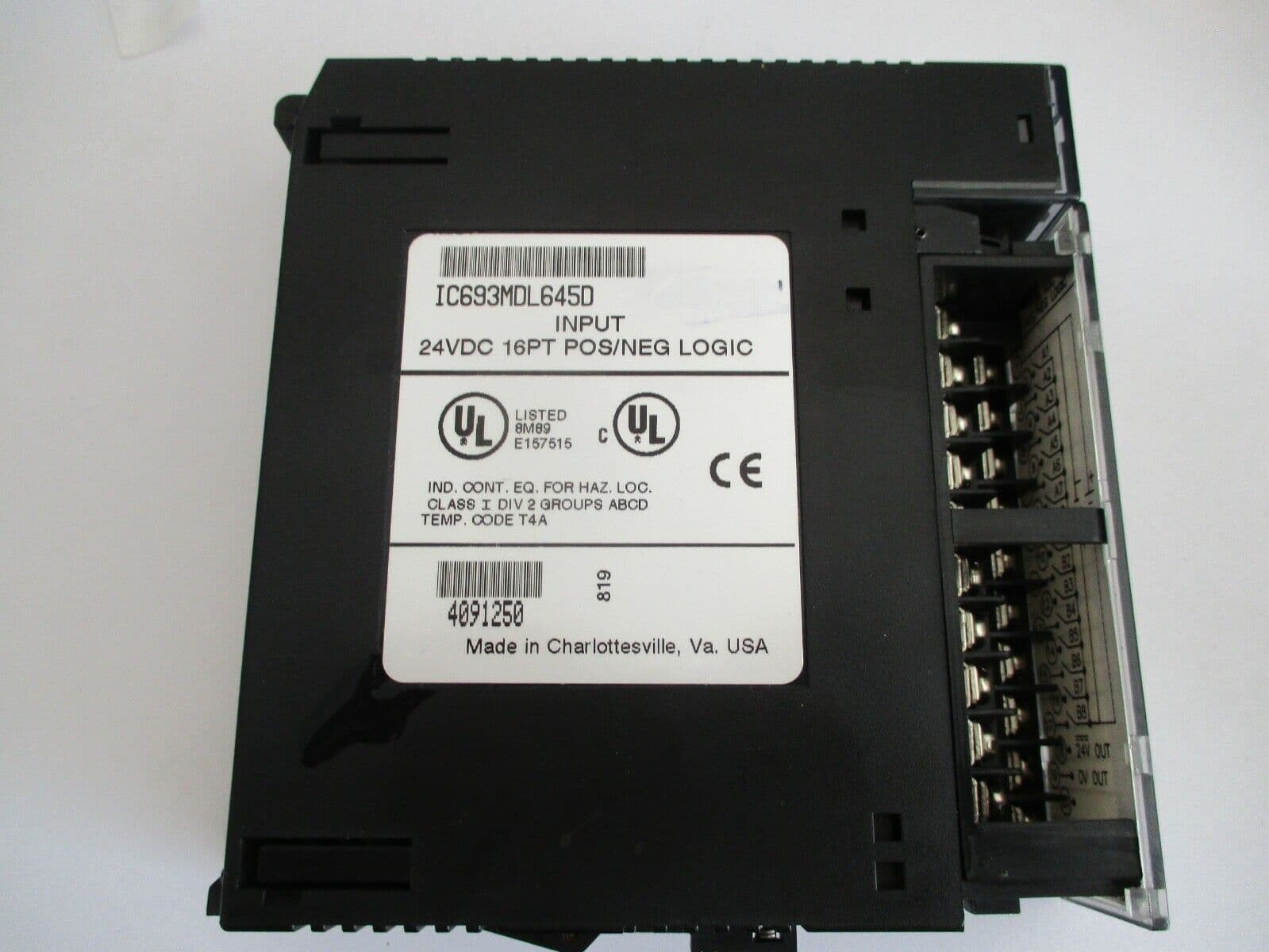 GE FANUC IC693APU301M AXIS POSITION MODULE 1 AXIS