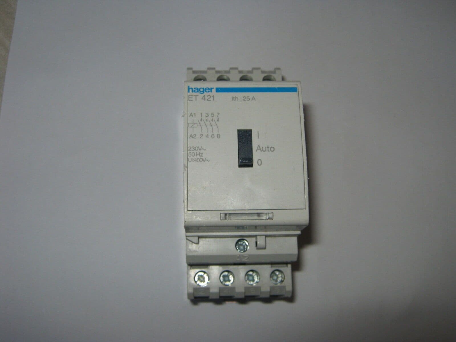 HAGER ET 421 25 AMP CONTACTOR