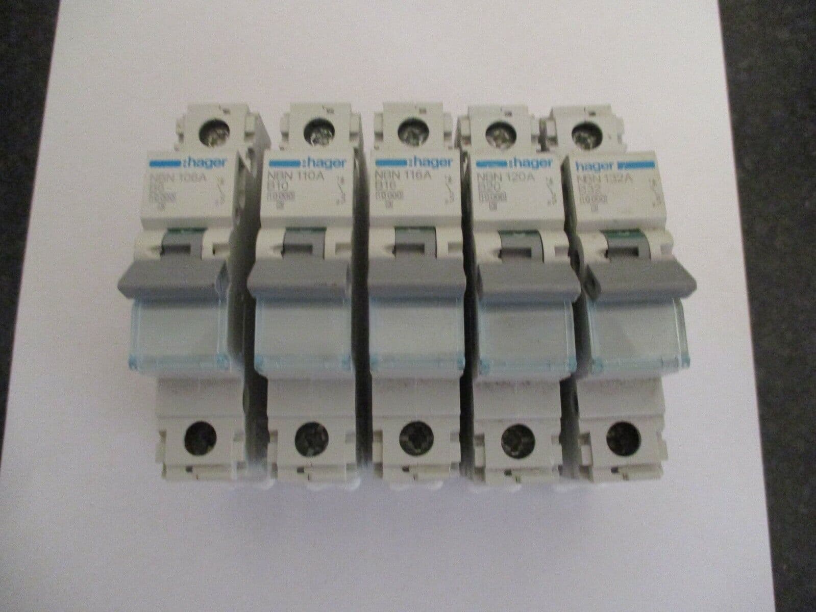 HAGER NBN RANGE B6 B10 B16 B20 B32 B40 B50 B63 SINGLE POLE 10KA MCBS