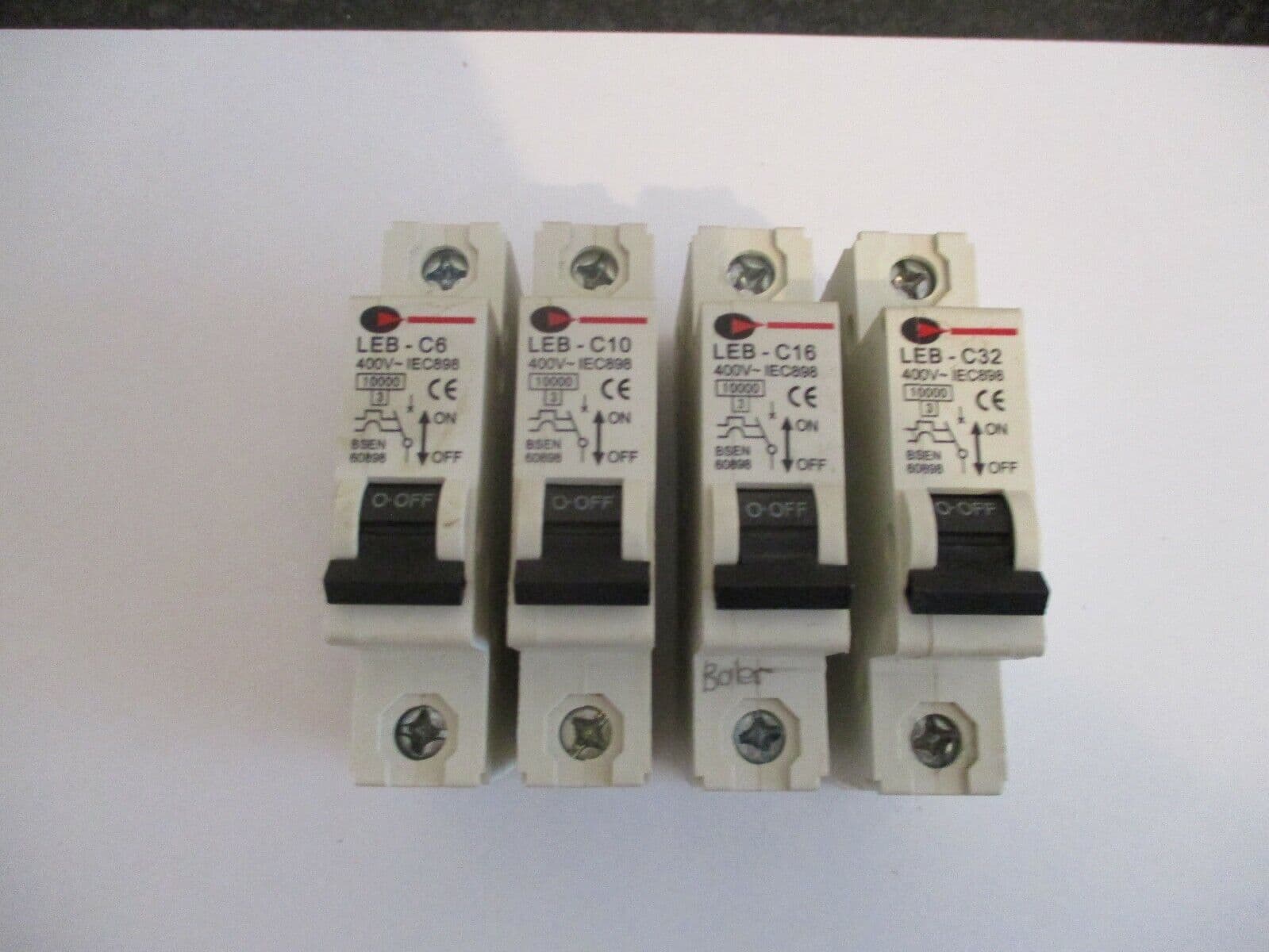 LEWDEN LEB - C6 C10 C16 C20 C32 C40 C50 10KA SINGLE POLE MCB CIRCUIT BREAKERS