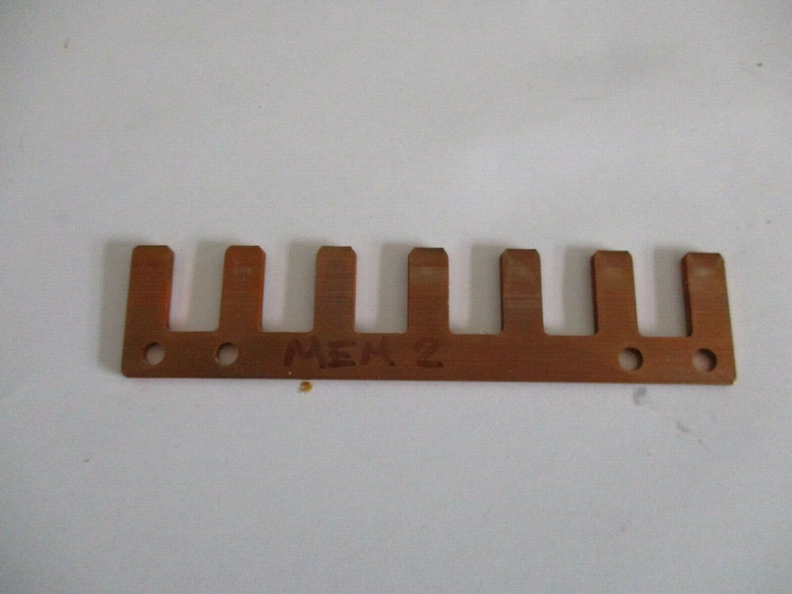 MEM MEMSHIELD 2 CONSUMER UNIT 6 WAY MODULE COPPER BUSBAR
