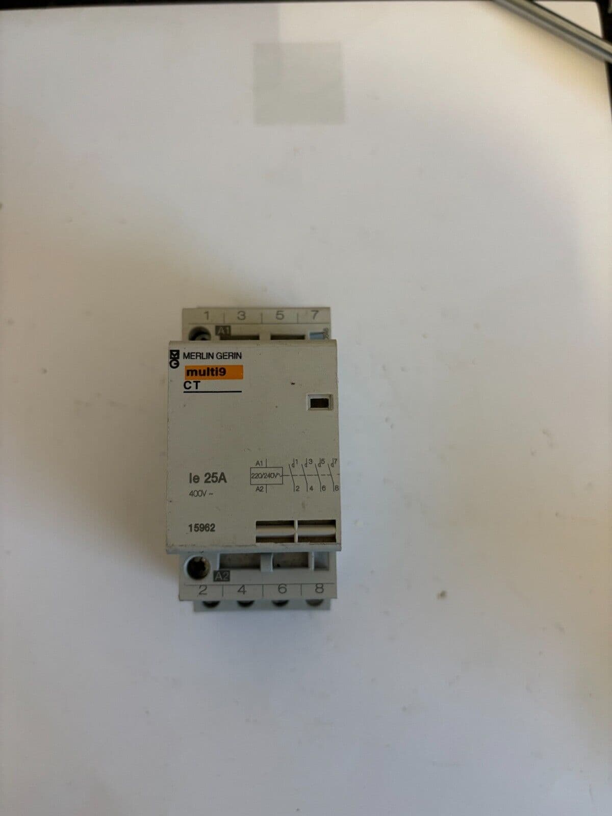 MERLIN GERIN CT 25A 25 AMP 15962 N/O CONTACTOR