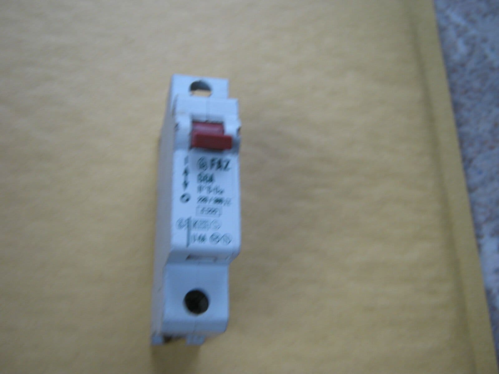 MOELLER FAZ G6A 6 AMP 6 KA SINGLE POLE MCB CIRCUIT BREAKER