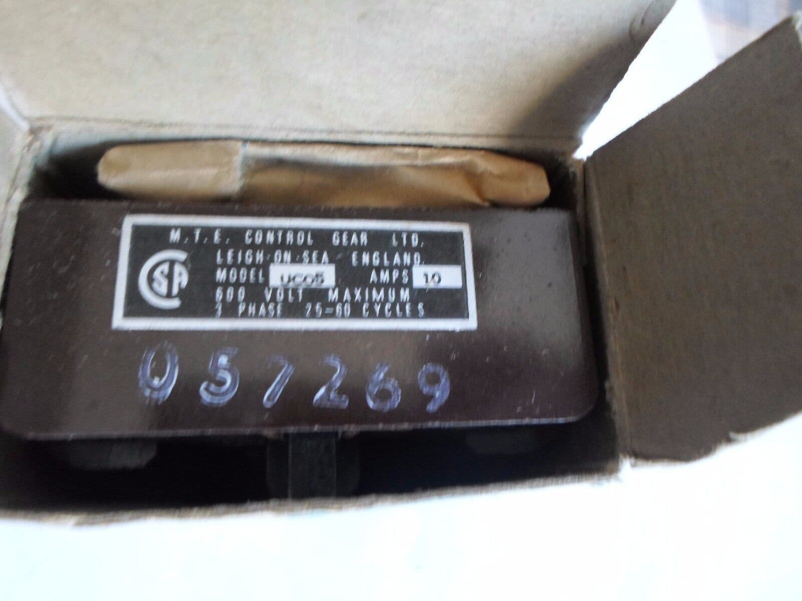 MTE CONTACT BANK UC05 PACK 3 SIZE 5B 10 AMP