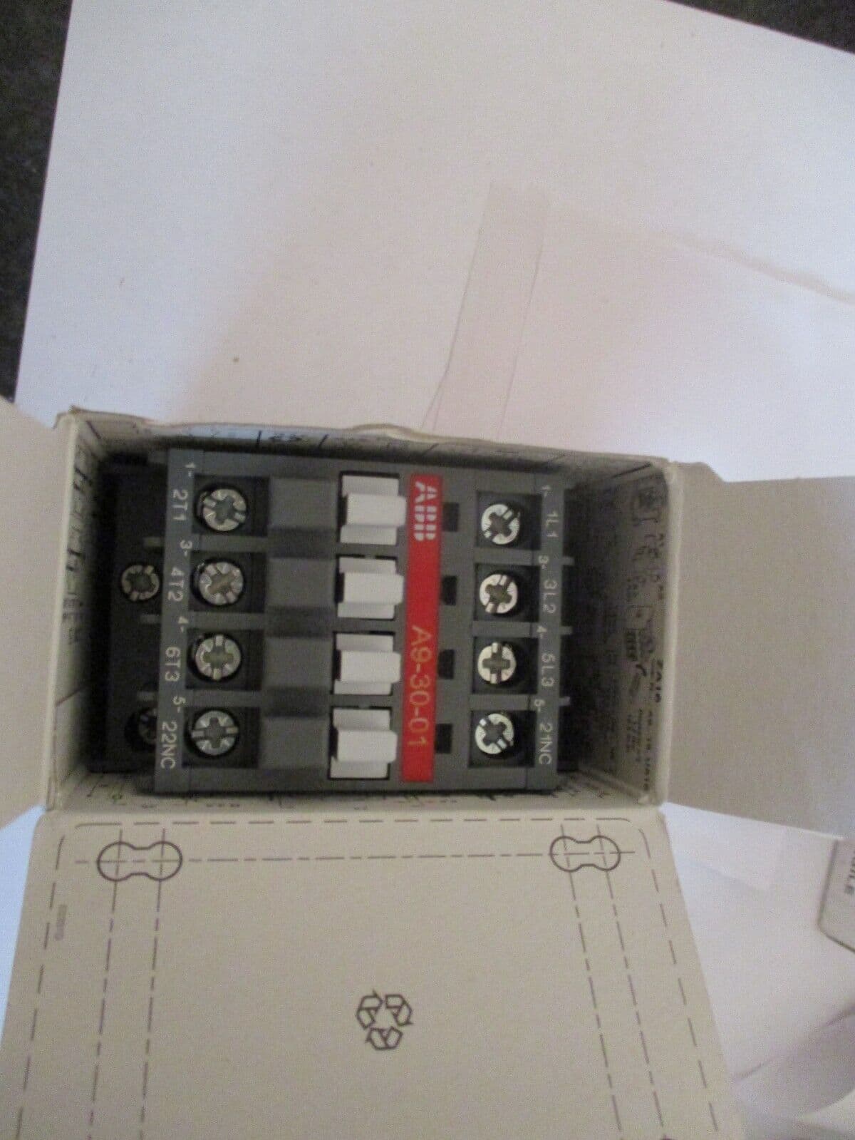 NEW ABB A9-30-01 230V 25A CONTACTOR 1SBL14001R8001