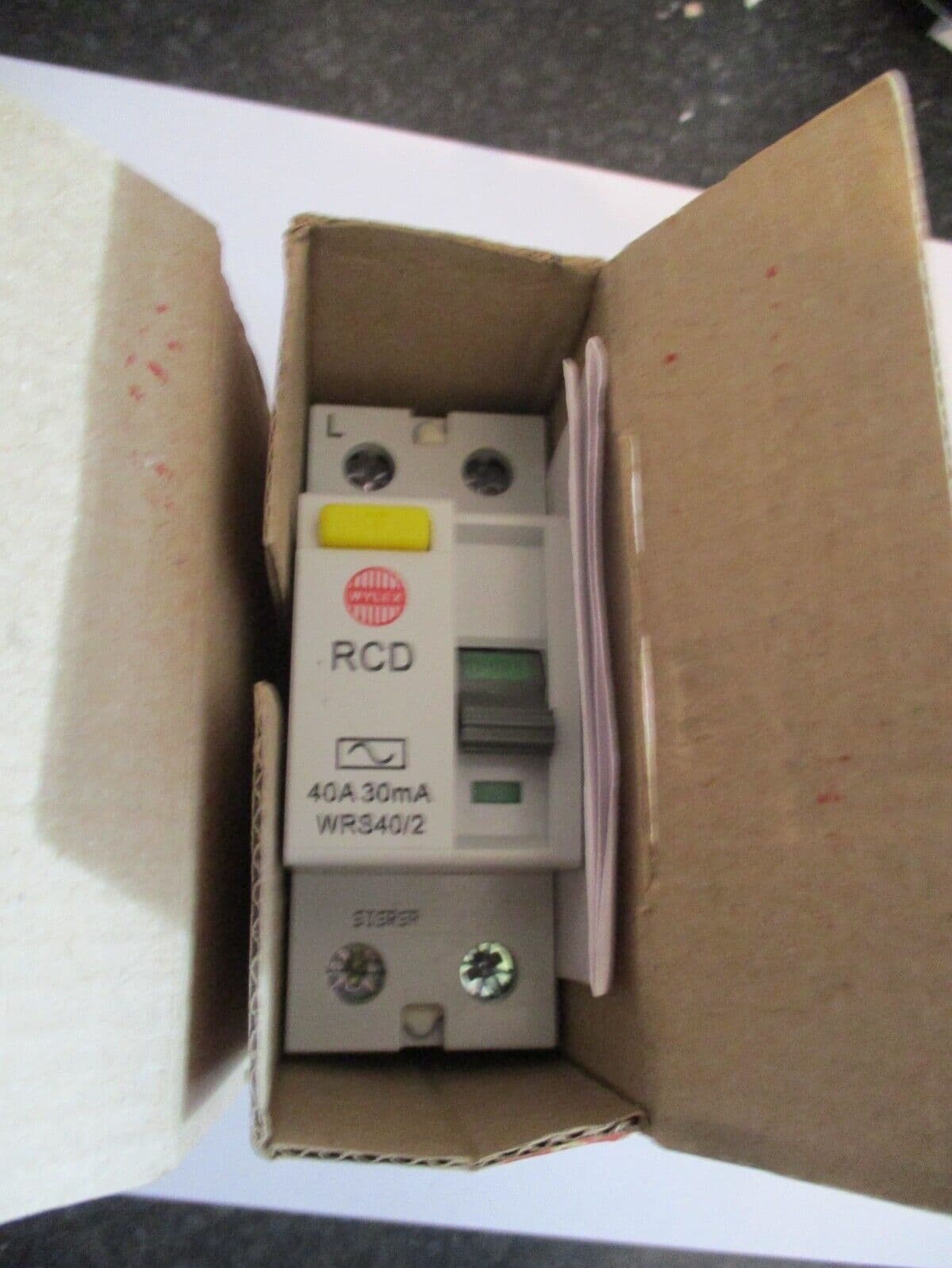 NEW MCG JVL5 32 AMP 30mA 2P3230TM6C DOUBLE POLE RCBO CIRCUIT BREAKER