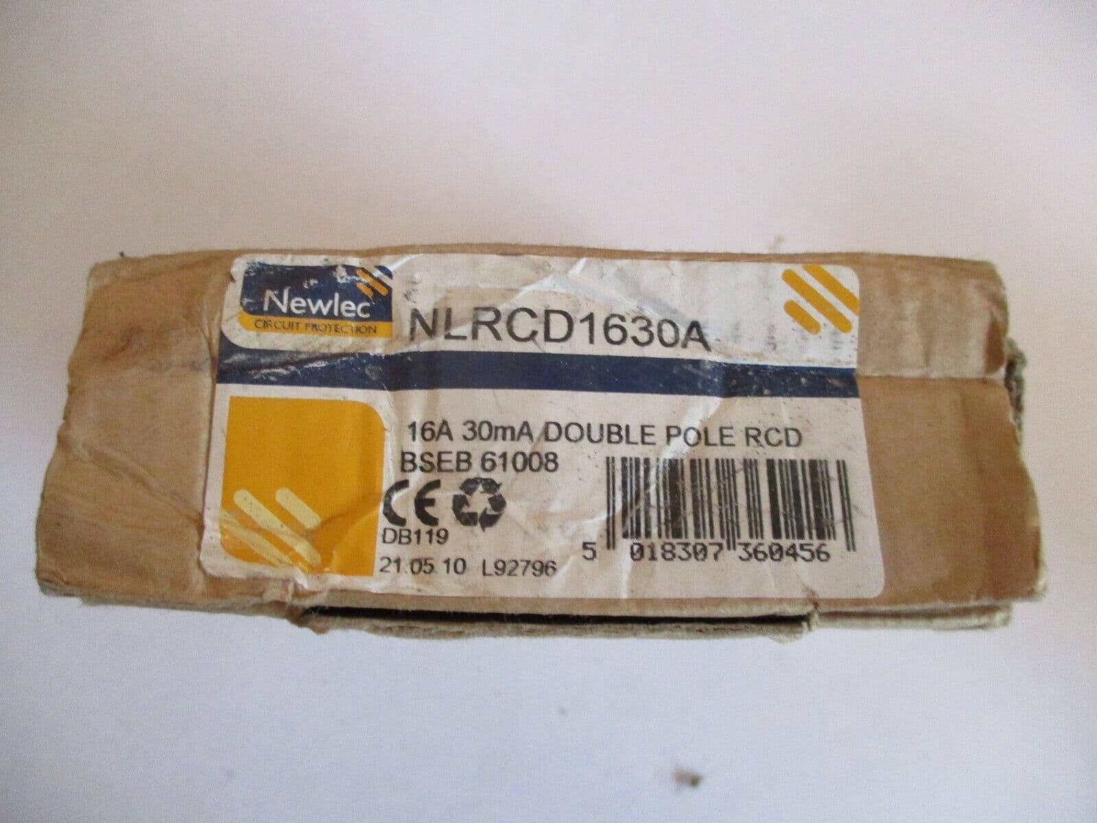 NEW NEWLEC 16 AMP 30 mA NLRCD1630A RCD CIRCUIT BREAKER