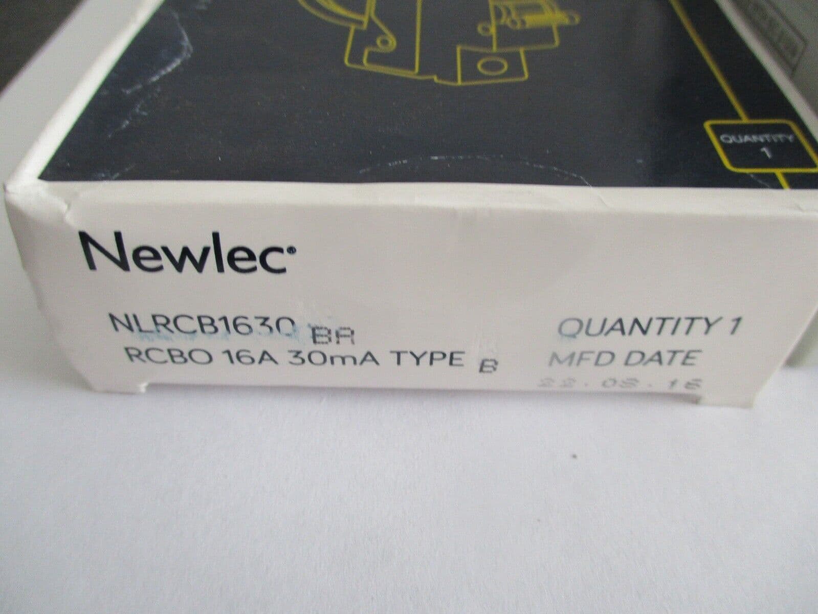 NEW NEWLEC B16 16 AMP 6KA NLRCB1630BA SINGLE POLE RCBO CIRCUIT BREAKER