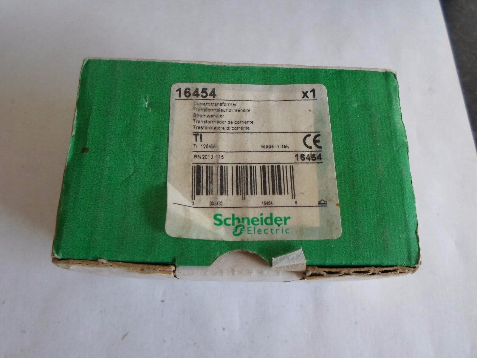NEW SCHNEIDER ELECTRIC 16454 CURRENT TRANSFORMER