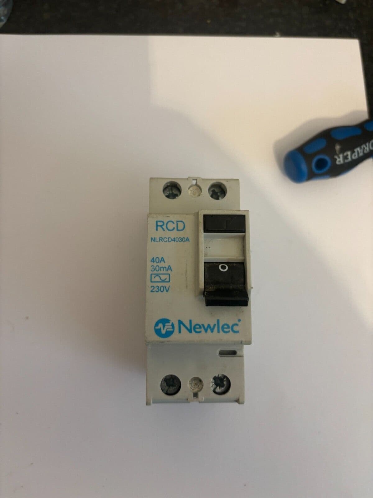 NEWLEC NLRCD4030A 40 AMP 30mA RCD CIRCUIT BREAKER