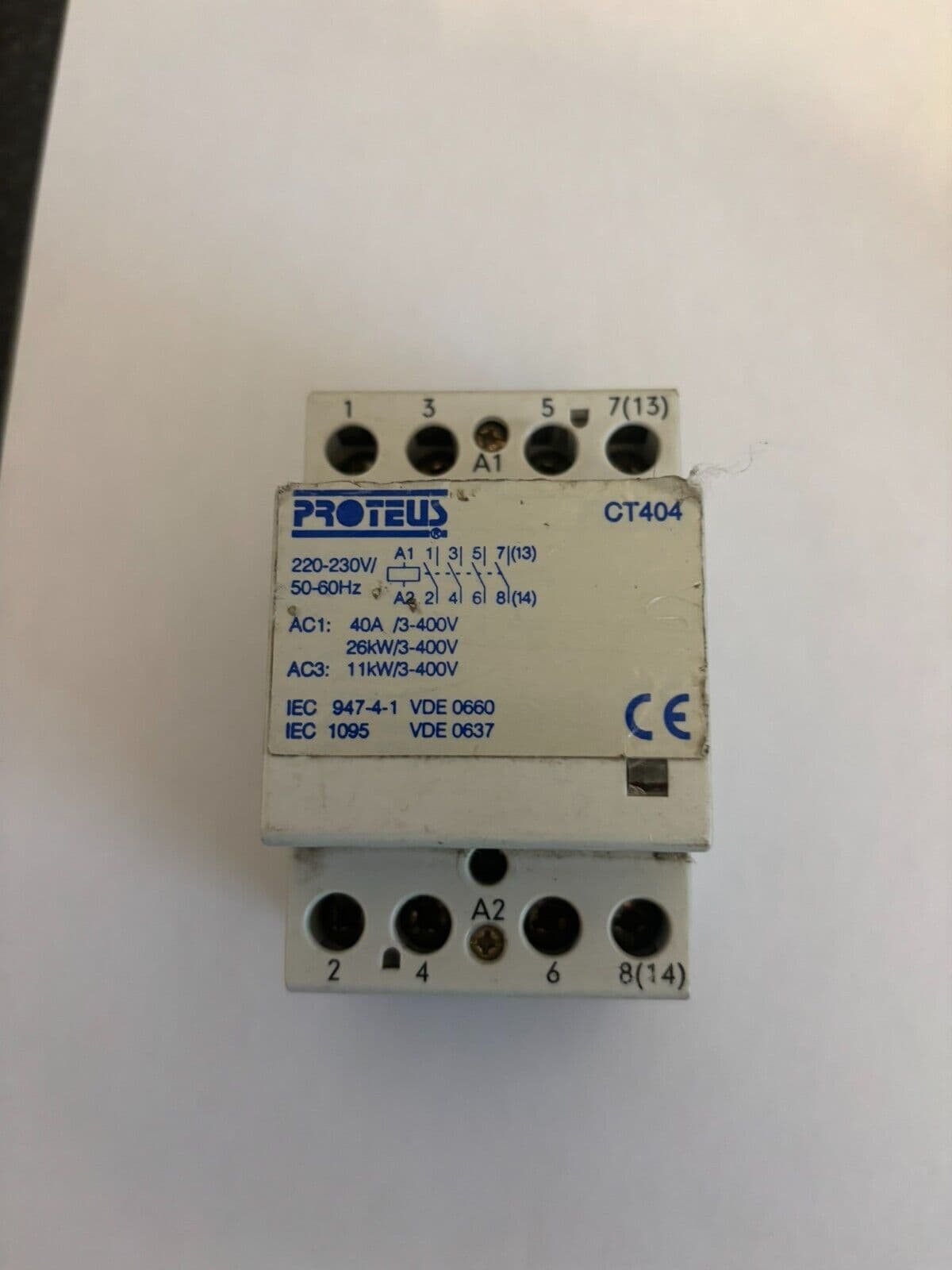 PROTEUS CT404 40A NO CONTACTOR