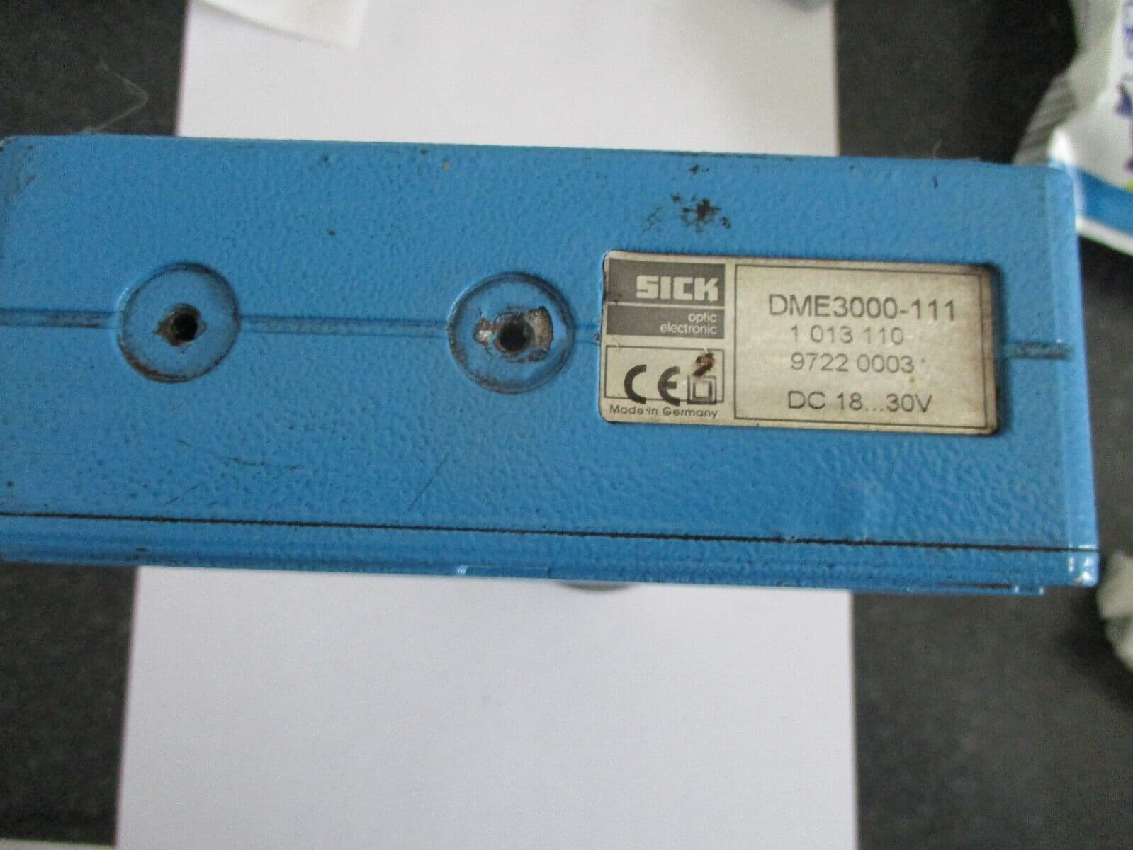 SICK OPTIC ELECTRONIC DME3000-111 1 013 110 LASER DISTANCE MEASURING DEVICE