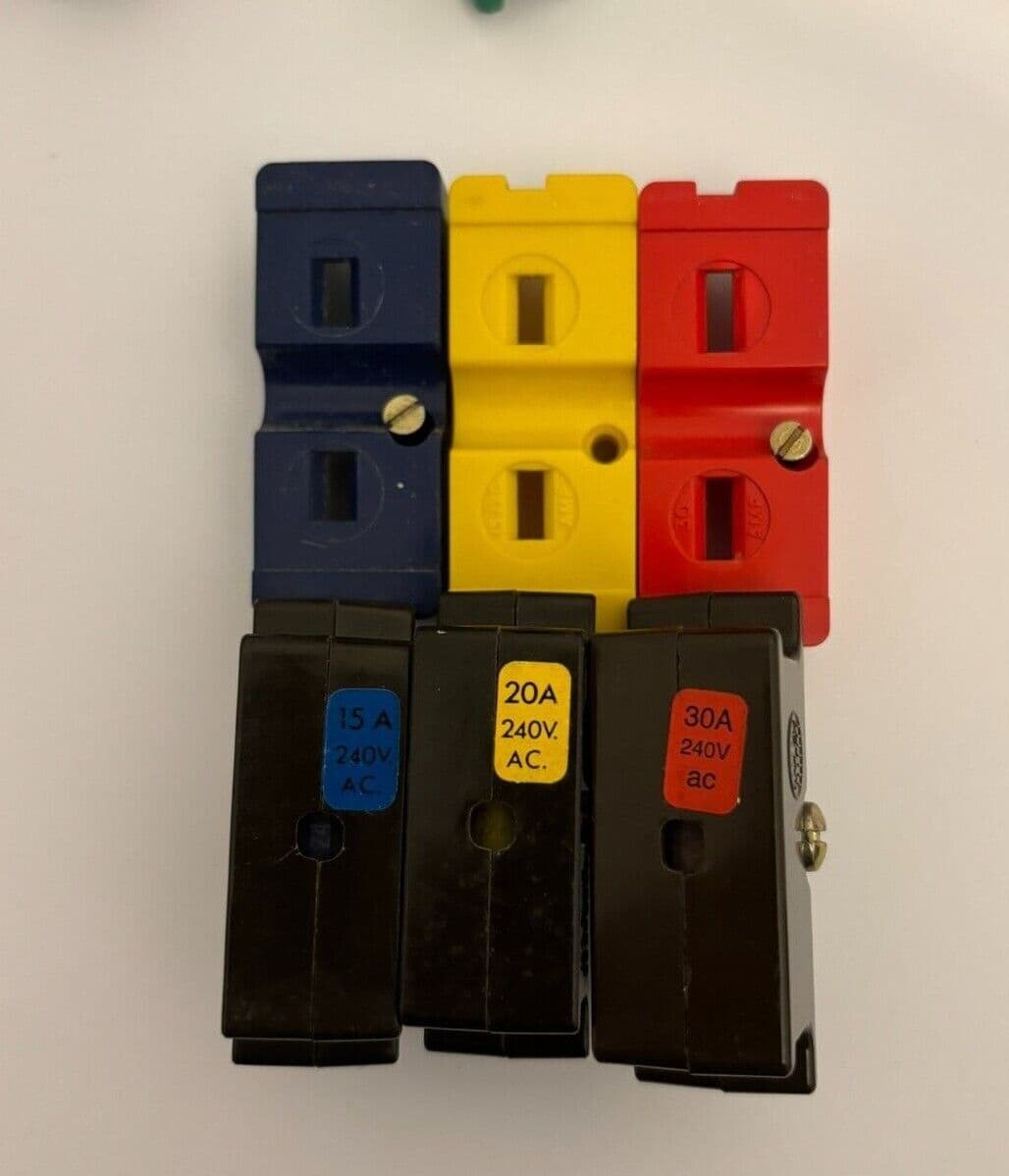 WYLEX 5 15 20 30 35 40 AMP HRC CARTRIDGE FUSE ASSEMBLY