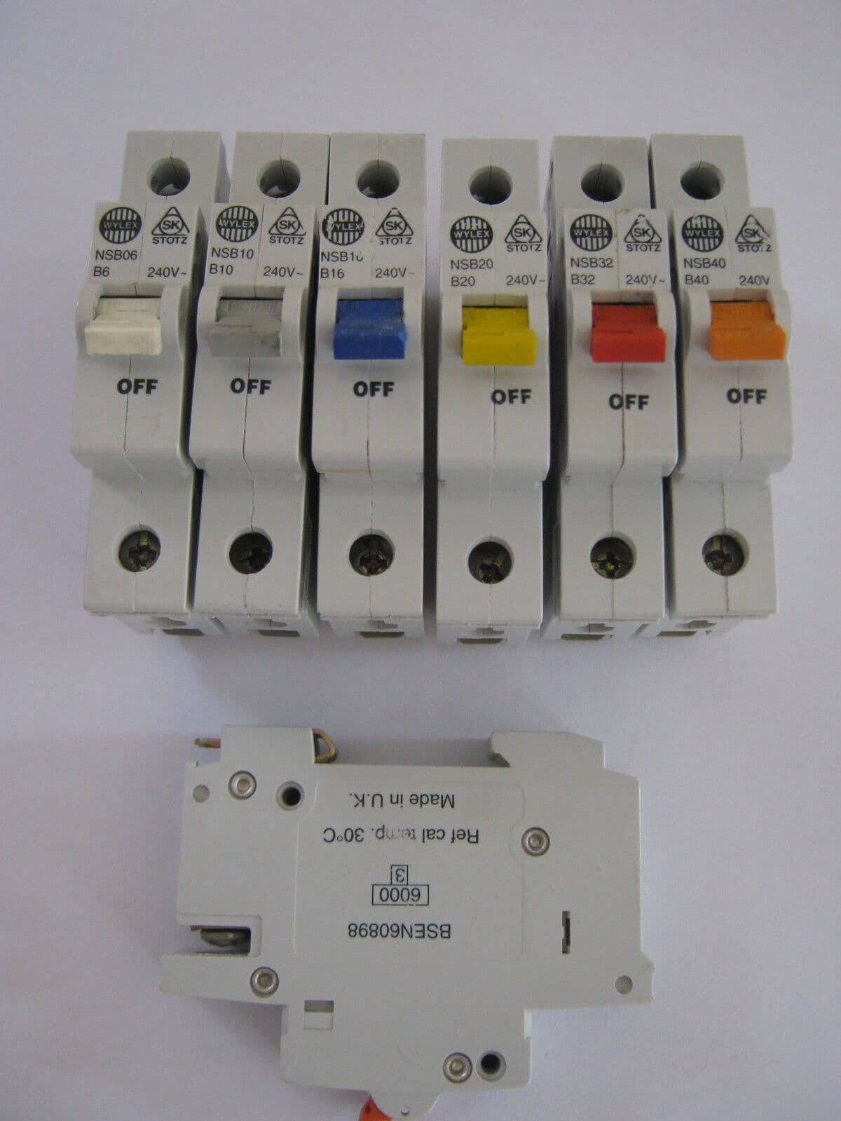 WYLEX STOTZ NSB06 B6 NSB10 B10 NSB16 B16 NSB20 B20 NSB32 B32 NSB40 B40 MCBS