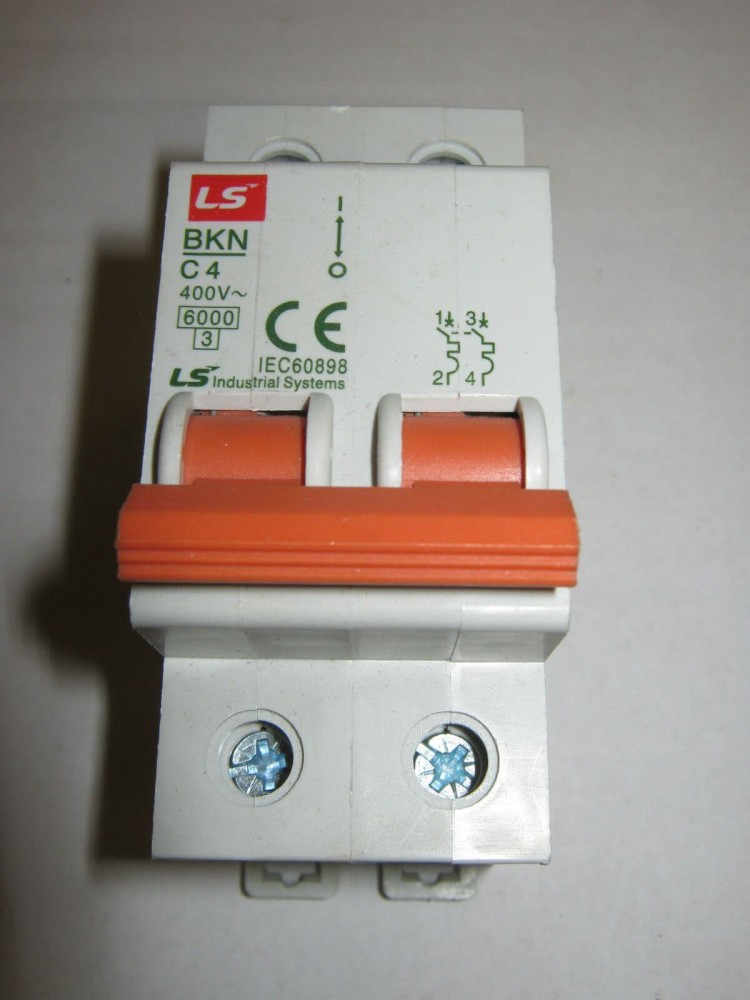 LS INDUSTRIAL SYSTEMS BKN C16 16 AMP 6KA DOUBLE POLE MCB CIRCUIT BREAKER