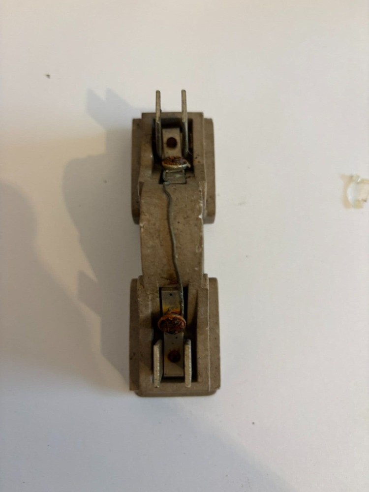 MEM 30A 30 AMP 500V KANTARK EXEL CERAMIC FUSE WIRE HOLDER 22SWG