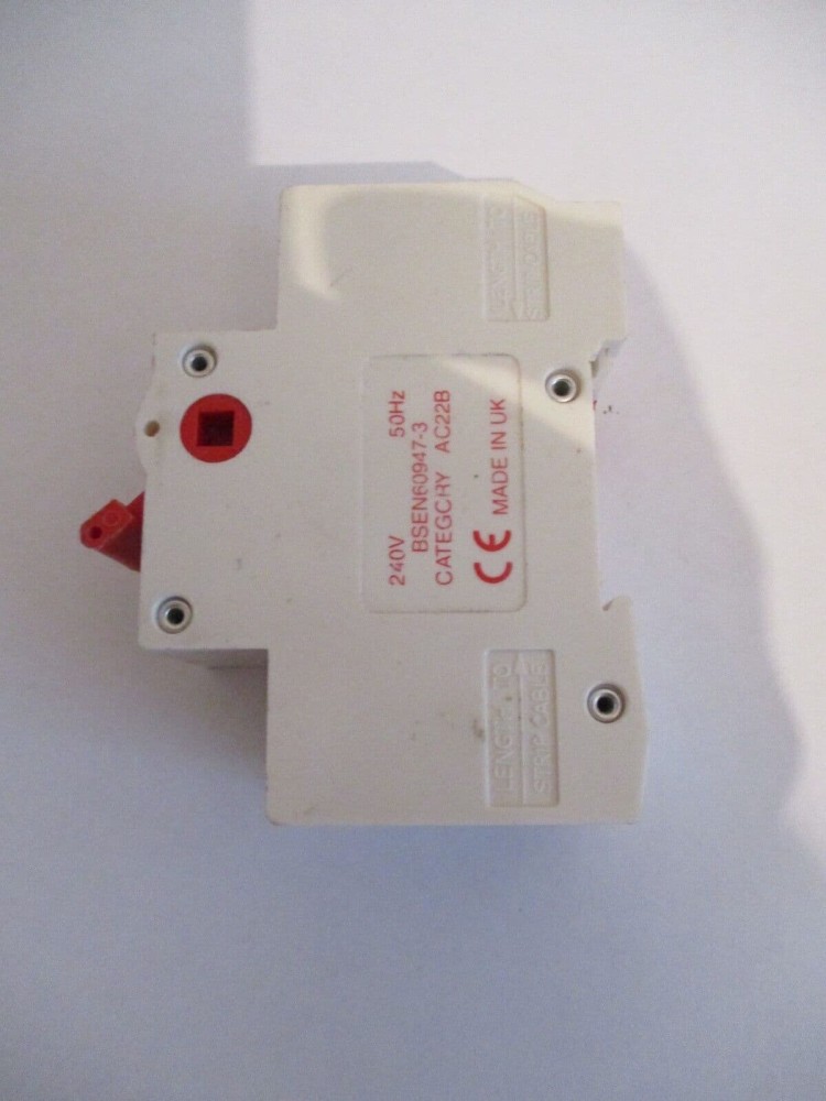 MEM EATON 100A 100 AMP ASN100 DOUBLE POLE MAIN SWITCH