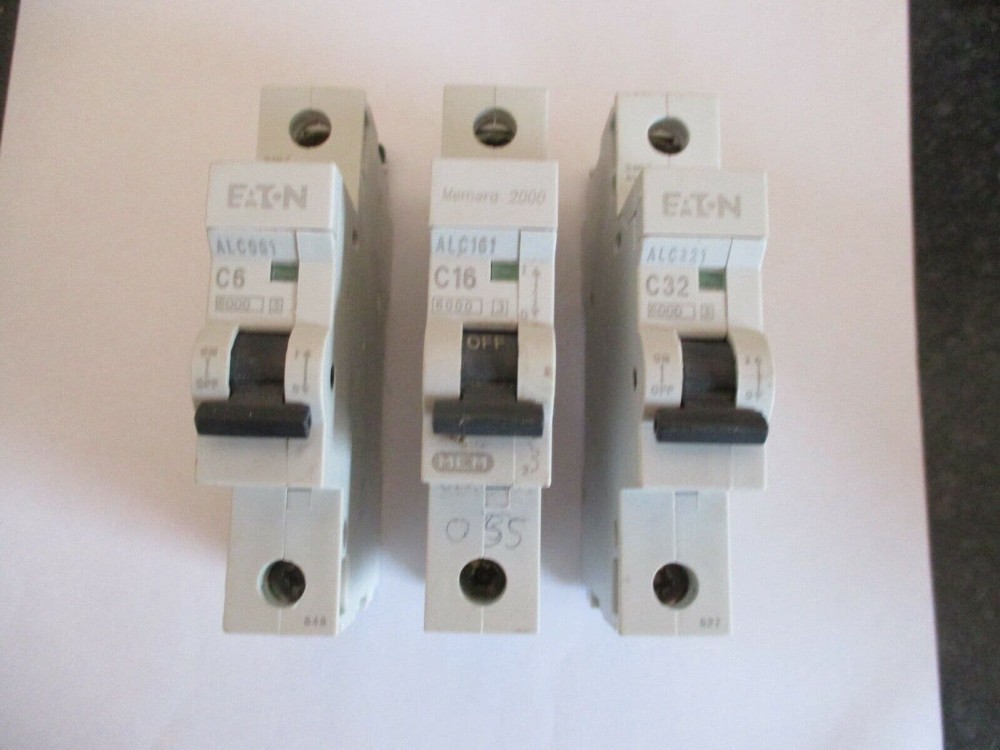 GE SERIES E C6 C10 C16 C20 C32 C40 AMP 6KA SINGLE POLE MCB CIRCUIT BREAKERS