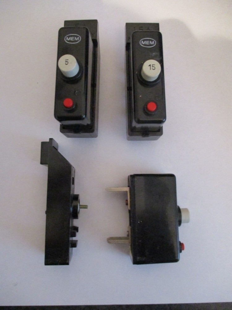 MEM QCB RANGE 5 AMP 15 AMP 20 AMP 30 AMP PLUG IN MCB CIRCUIT BREAKERS