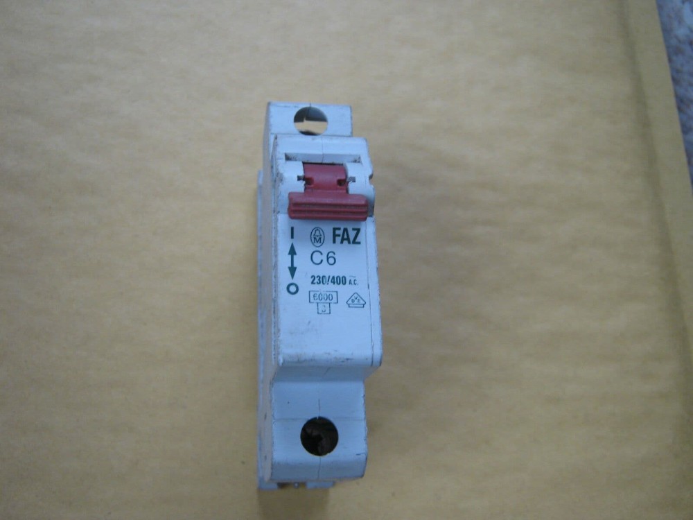 MOELLER FAZ-2 C6 6 AMP DOUBLE POLE MCB CIRCUIT BREAKER