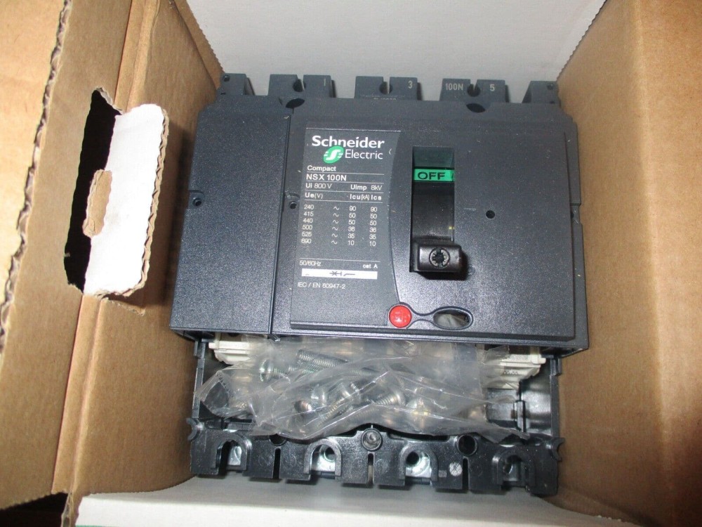 NEW SCHNEIDER COMPACT NSX LV429011 4P NSX 100N WITHOUT TRIP