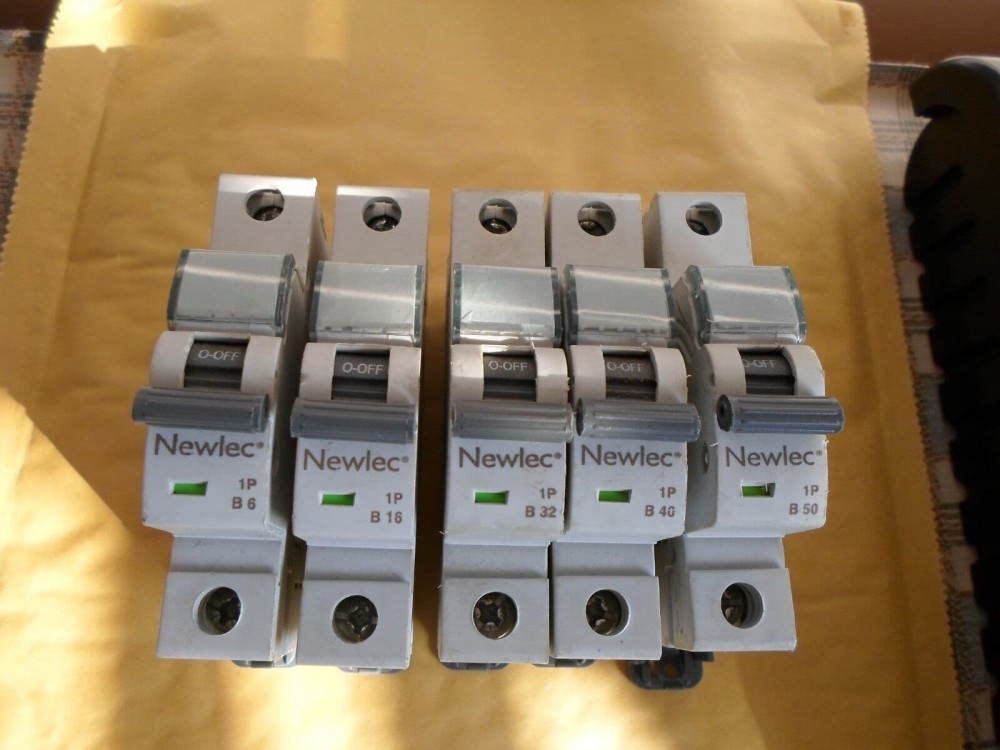 NEW NEWLEC B10 10 AMP NLMB110BA 6KA SINGLE POLE MCB CIRCUIT BREAKER