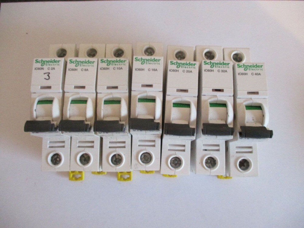 SIEMENS 5SX21 C1 C2 C3 C4 C6 C10 C16 C20 C32 C40 C50 C63 6KA SINGLE ...