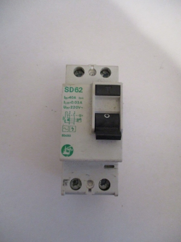 STEEPLE SD62 25 AMP 30mA RCD CIRCUIT BREAKER