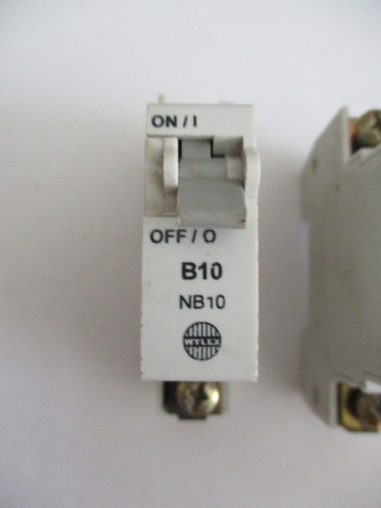 WYLEX NB40 40 AMP CRABTREE SB6000 STYLE SINGLE POLE MCB CIRCUIT BREAKER